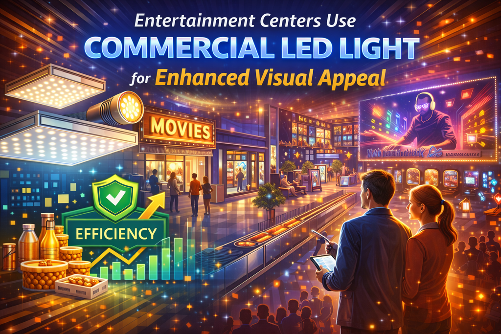 Commercial LED Light for Entertainment Centers | Modern Lighting for ...